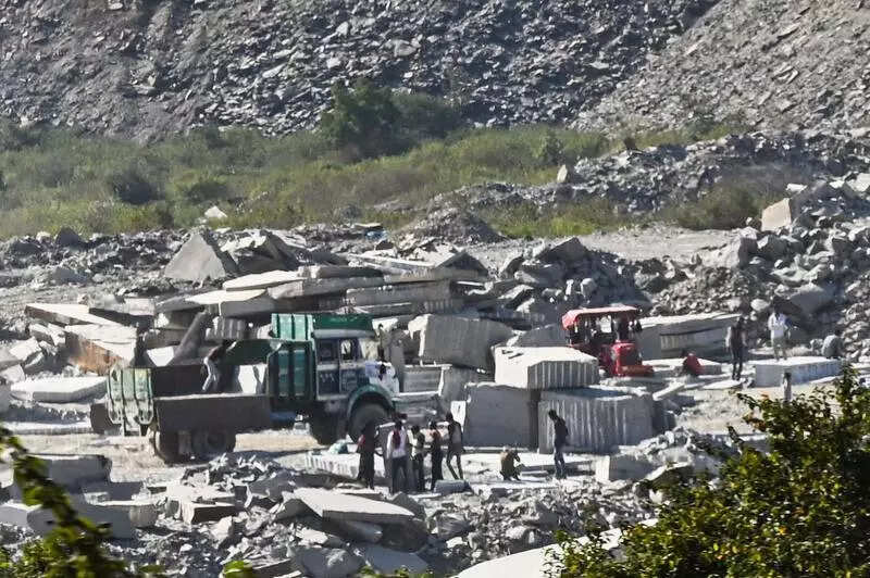 Joint crackdown on illegal mining in Aravallis leads to vehicles ...