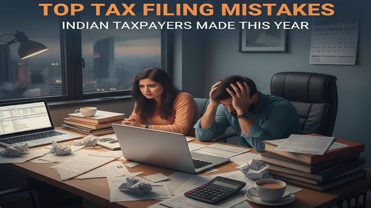 Year ender 2025: Top tax filing mistakes Indian taxpayers made this year