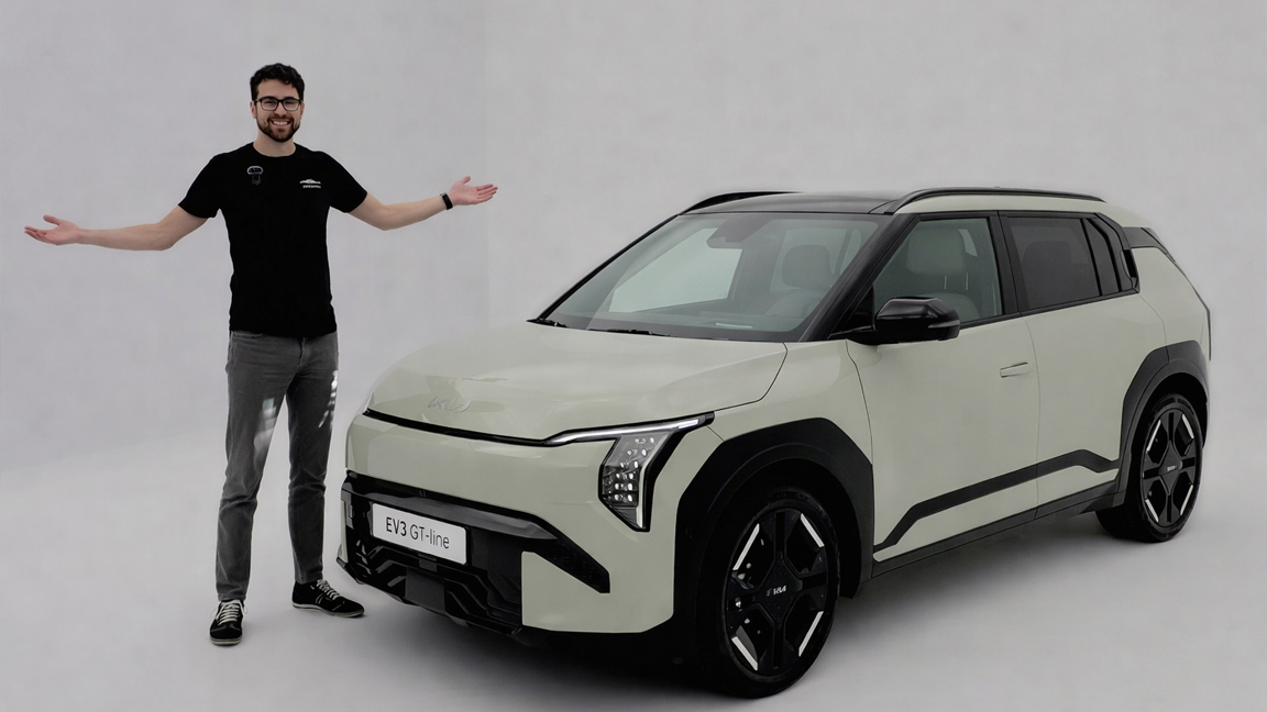 The Kia EV3 brings EV9 style to small SUVs