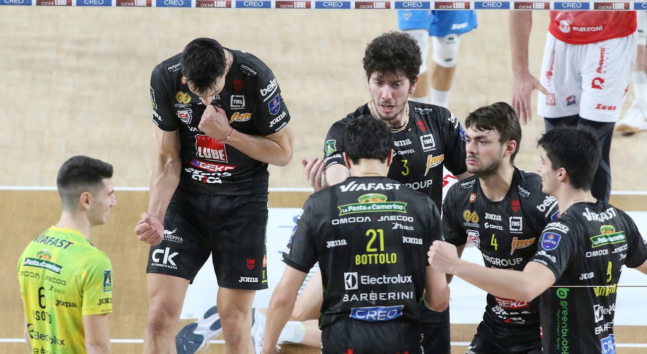 Che esame stasera a Perugia: la Lube prova l'assalto alla Coppa Italia