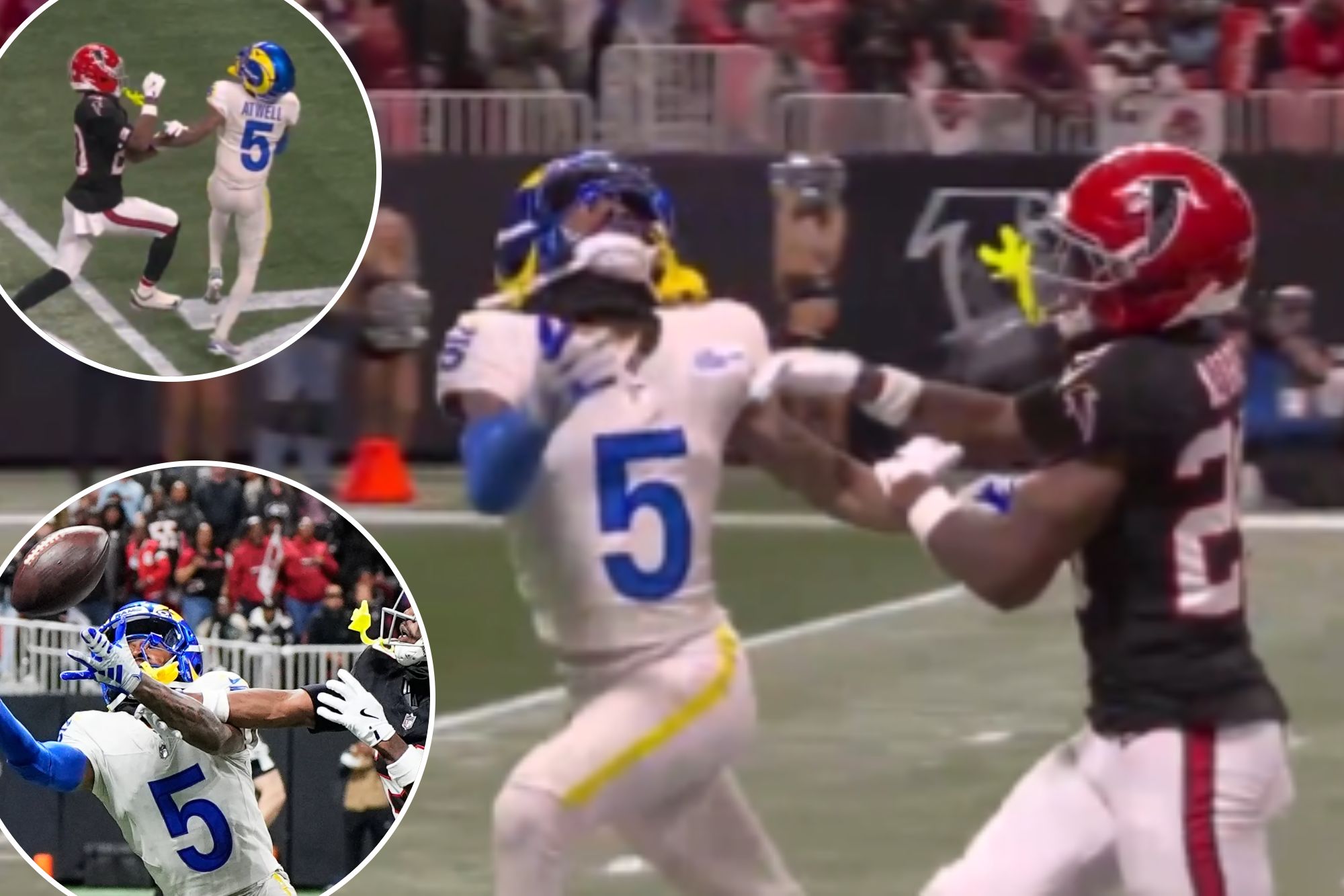 Rams see questionable missed pass interference call stall desperate ...