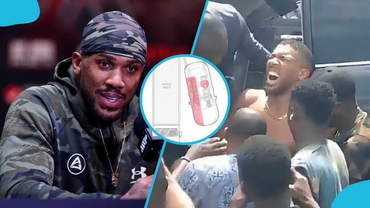 Diagram reveals how Anthony Joshua escaped fatal car crash in Nigeria 2 ...