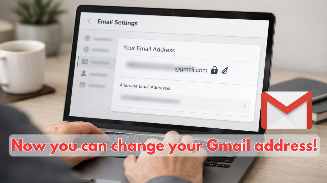 Gmail address change: Here’s how you can change it