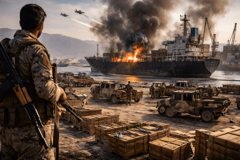 Saudi Arabia bombs UAE-linked arms shipments in Yemen as southern ...