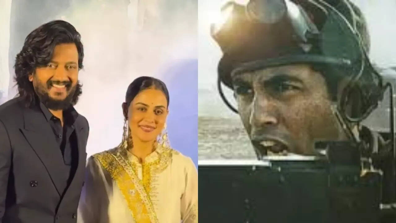 'Ikkis' screening turns emotional as Riteish Deshmukh and Genelia D ...