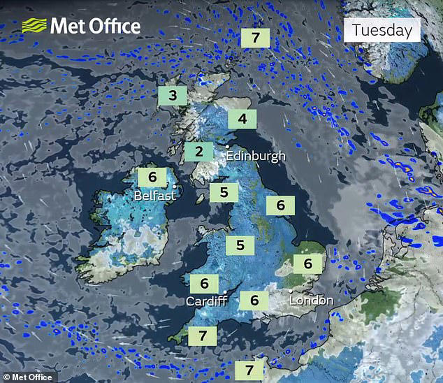 Met Office issues snow warning as New Year brings Arctic freeze with ...