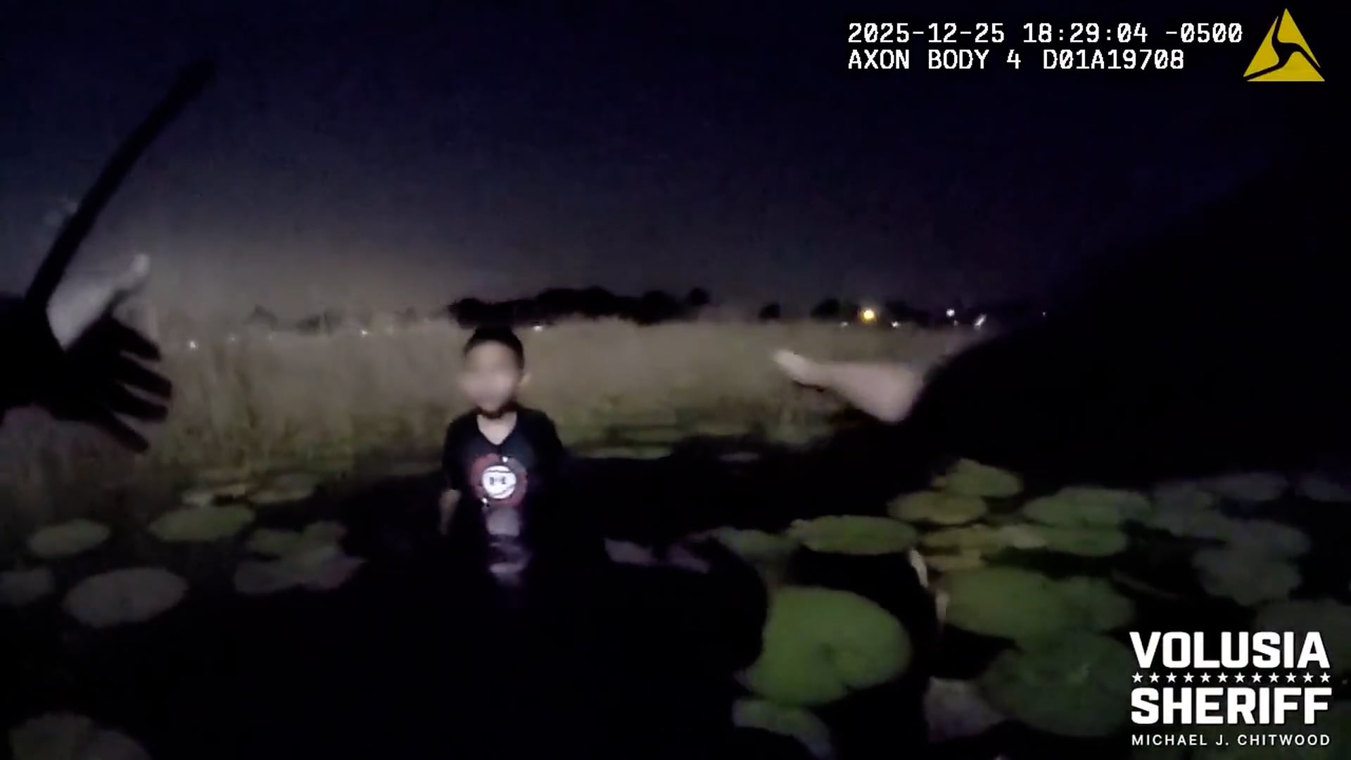 Autistic six-year-old rescued from pond on Christmas Day