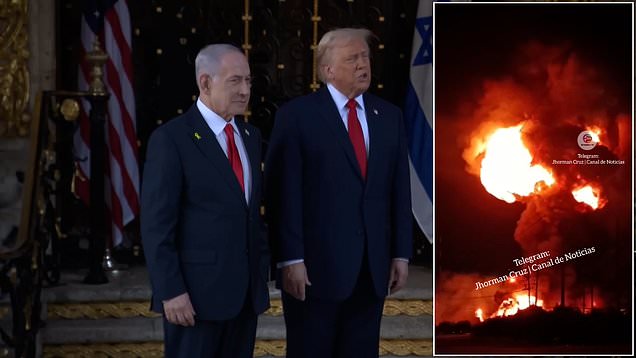 Trump comments on US striking Venezuelan land for the first time in ...