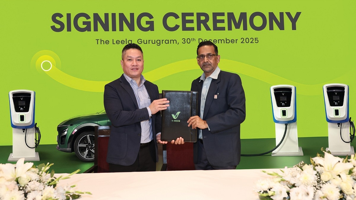 V-GREEN partners with Hindustan Petroleum to roll out EV charging ...
