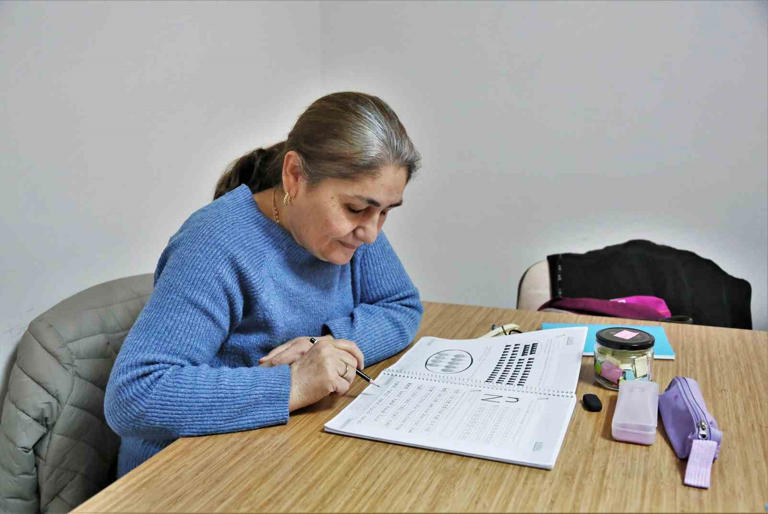 KEÇMEK’te okuma yazma kursları sürüyor