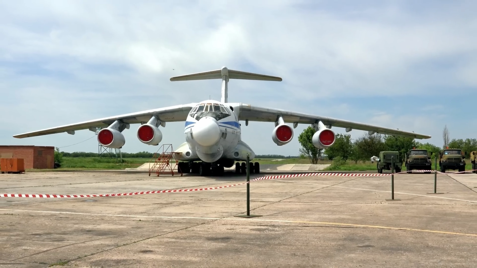 Soviet laser plane destroyed in Ukraine drone strike