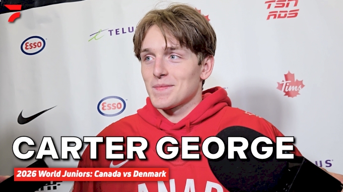 Canada goaltender Carter George calls WJC game against Denmark tough ...