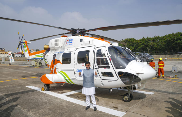 HAL-made multi-role helicopter Dhruv takes flight, minister calls it ...