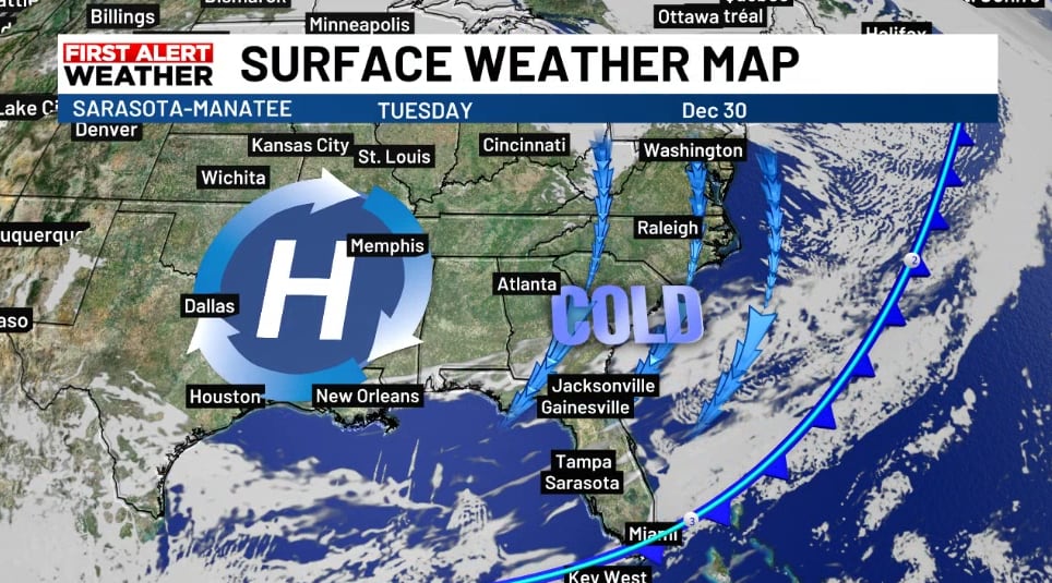 Cold snap rings in the new year