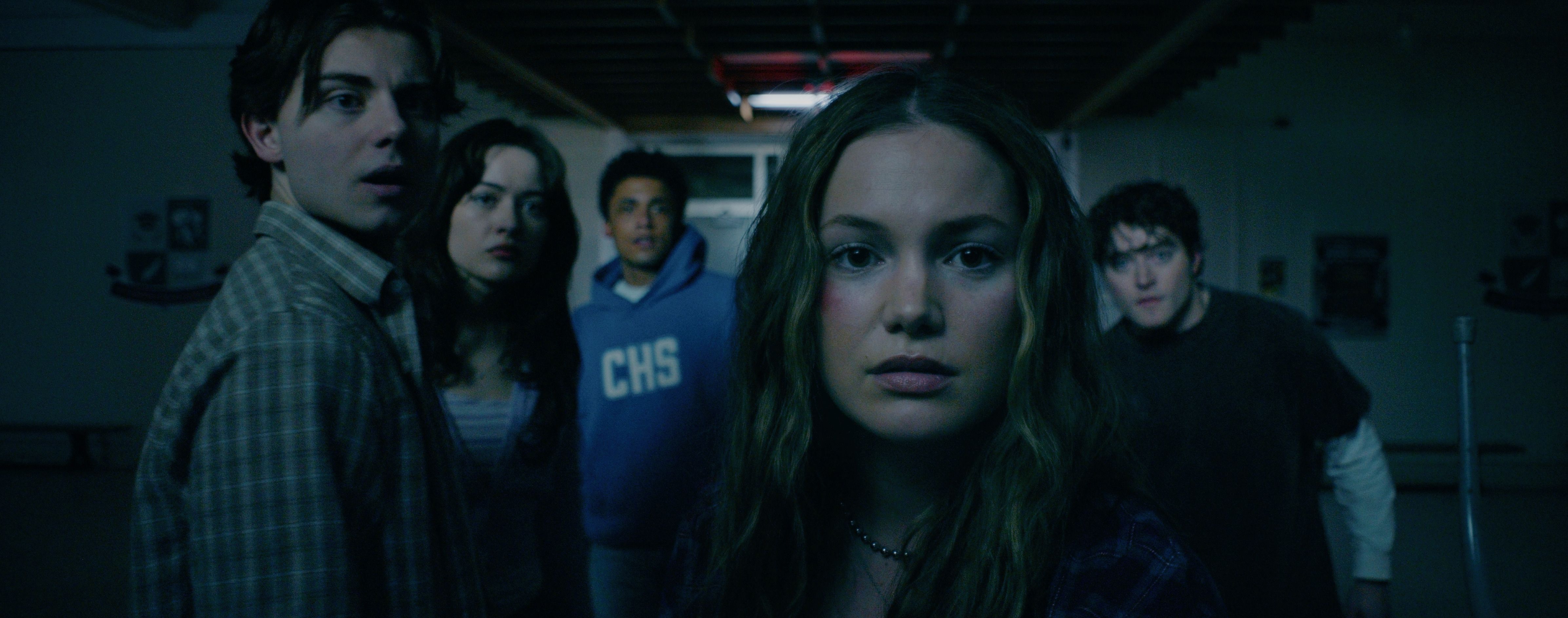 Shudder's This Is Not a Test reveals Olivia Holt's bloodied face in new ...