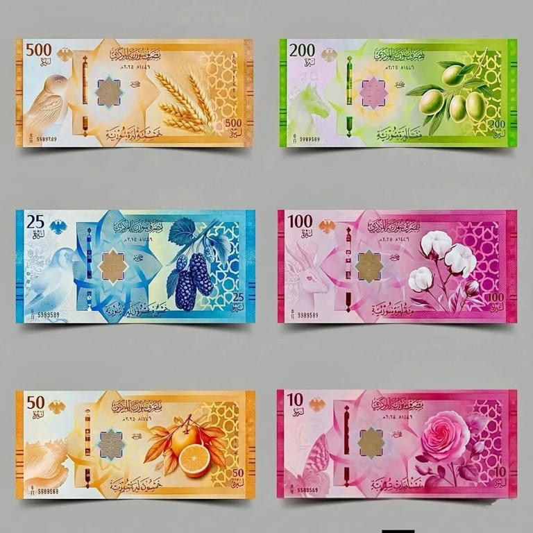 No faces, no places: Syria unveils banknotes to replace Assad-era ...