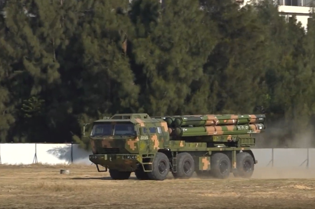 Update: China fires rockets near Taiwan in war games