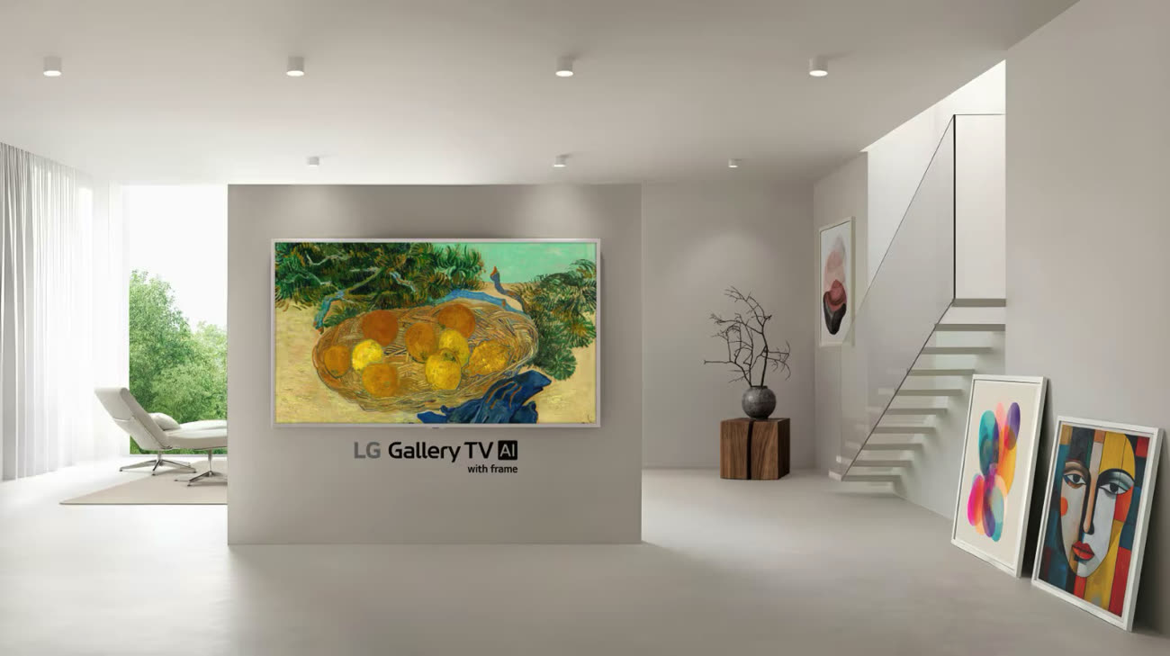 Avec la Gallery TV, LG veut son alternative à la gamme The Frame de Samsung