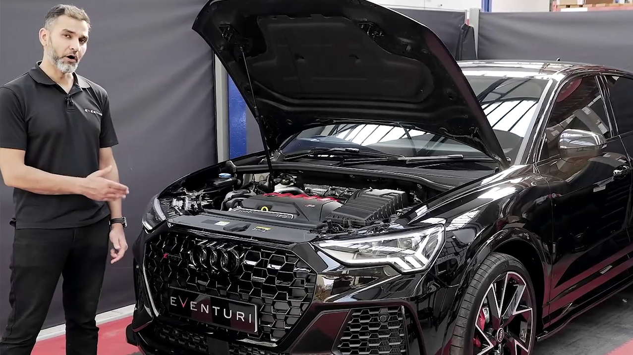 Eventuri intake on Audi RS Q3 F3