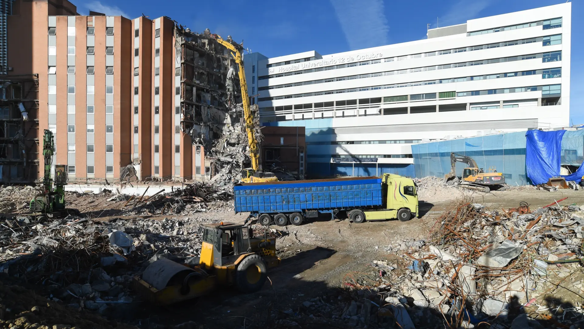 El año nuevo trae a Madrid obras simultáneas en los hospitales, una ley ...