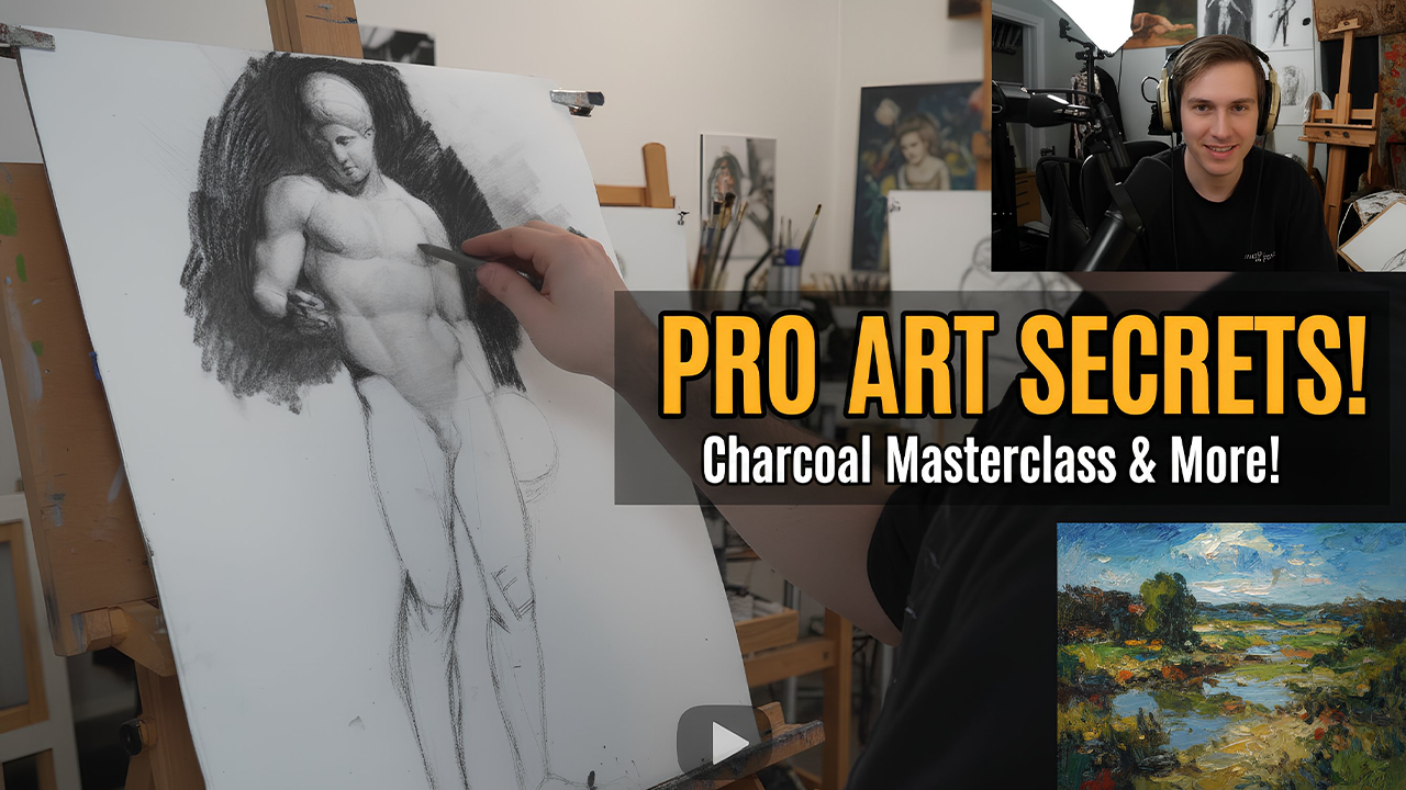 Live drawing stream: Learning from museum art and master references