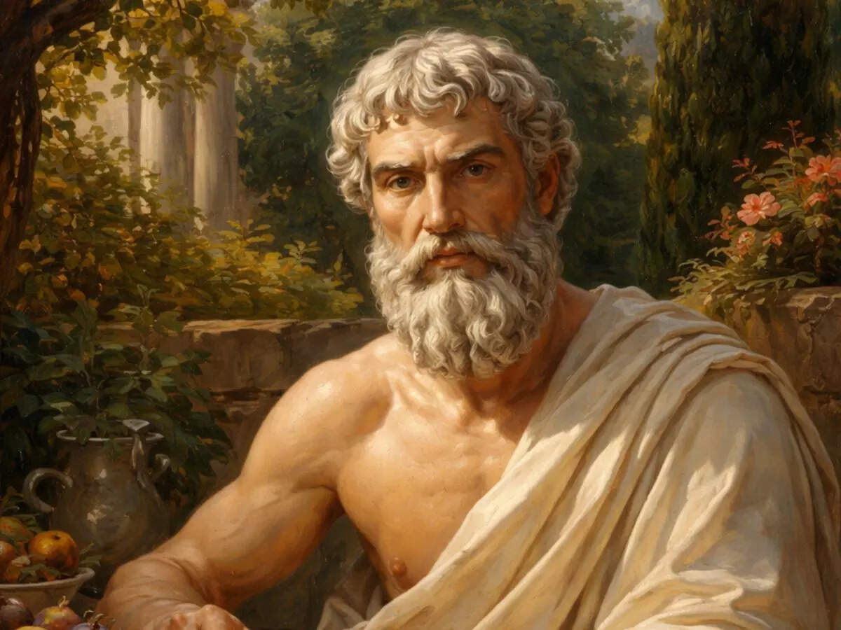 Quote of the day by Epicurus: 'If you wish to make a man wealthy, do ...