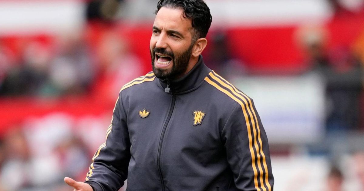 Ruben Amorim says Man Utd player has 'no chance' of playing against Wolves