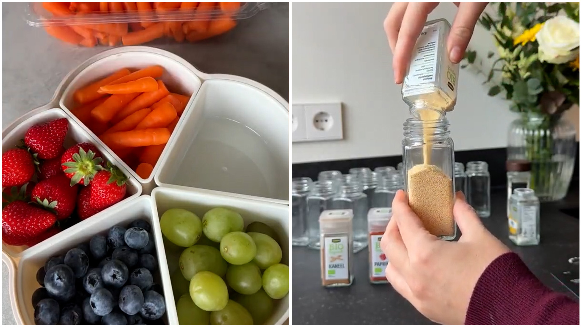 A calm day restocking and organizing