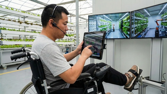 Paralysed Chinese man develops smart farming system using just one ...