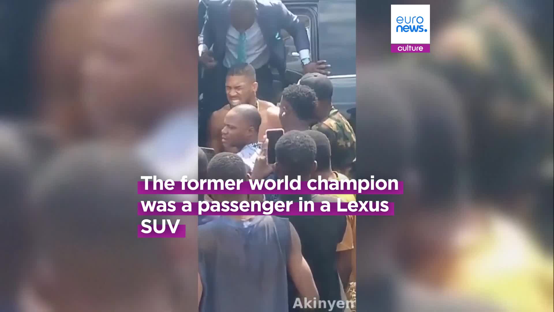 Boxing heavyweight Anthony Joshua 'stable' after deadly car crash in ...