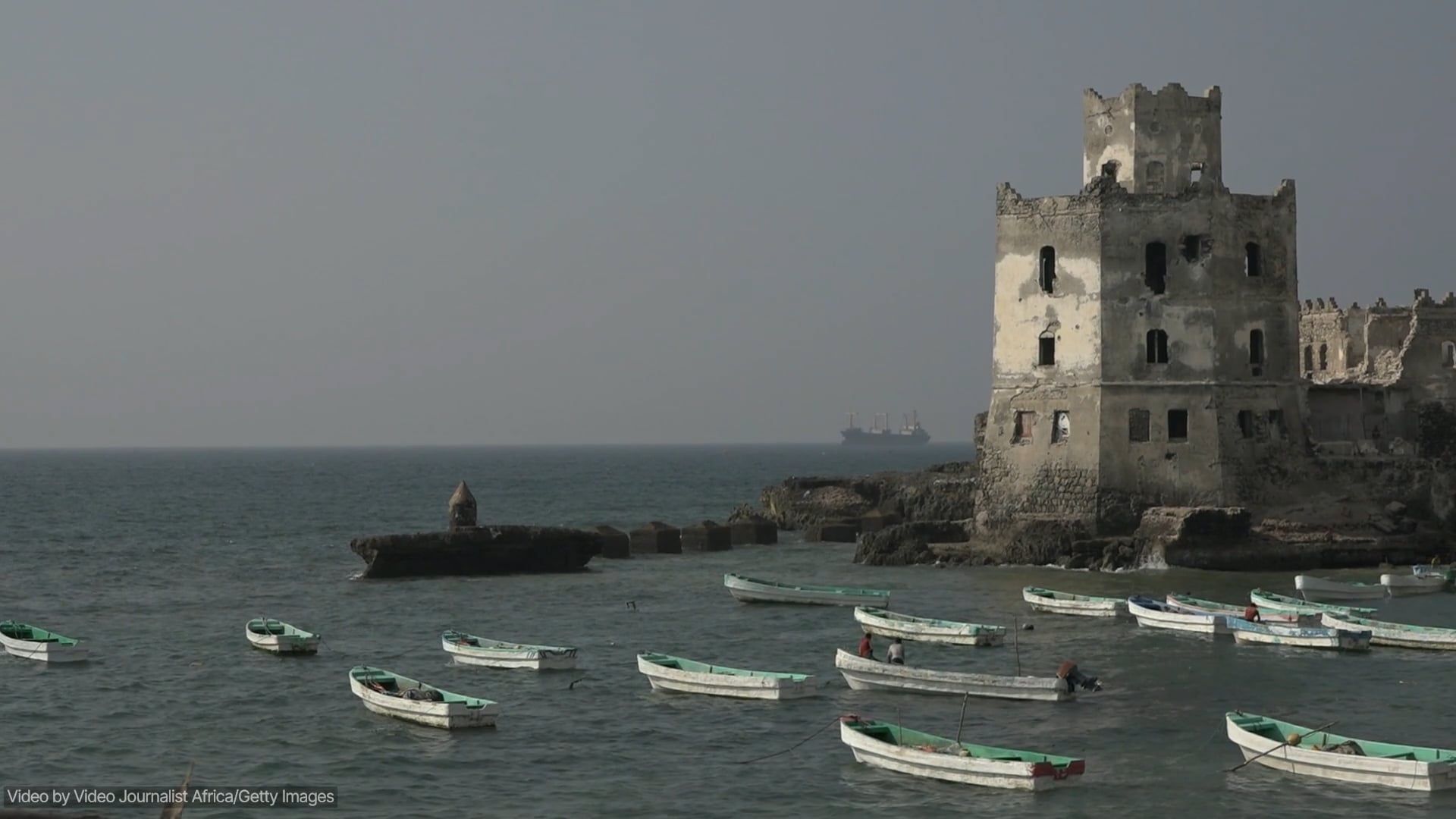 Mogadishu, Somalia: Dronebilder av hverdagslivet
