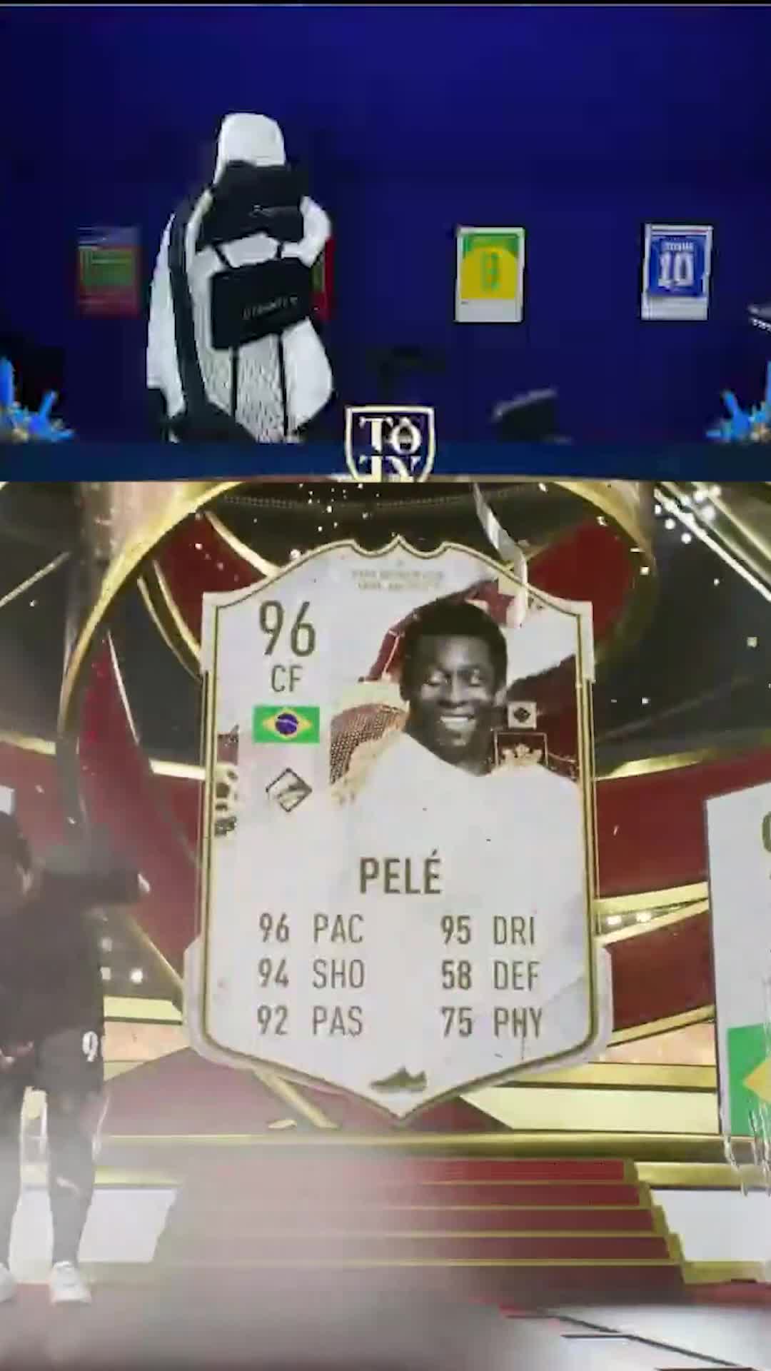 He sent his whole club for the 88+ prime/mid icon pack.