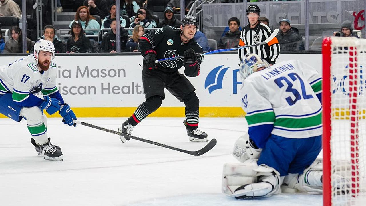 Kevin Lankinen's 37 saves deny Seattle Kraken in 3-2 shootout loss to ...
