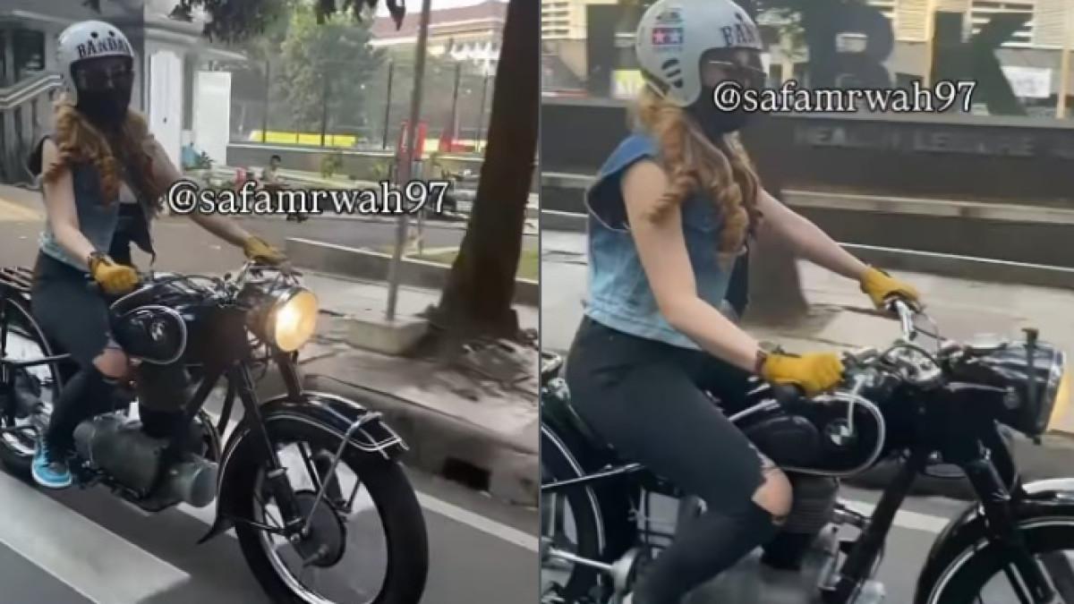 Pamer lagi naik moge, Safa Marwah klarifikasi usai disindir Lisa ...