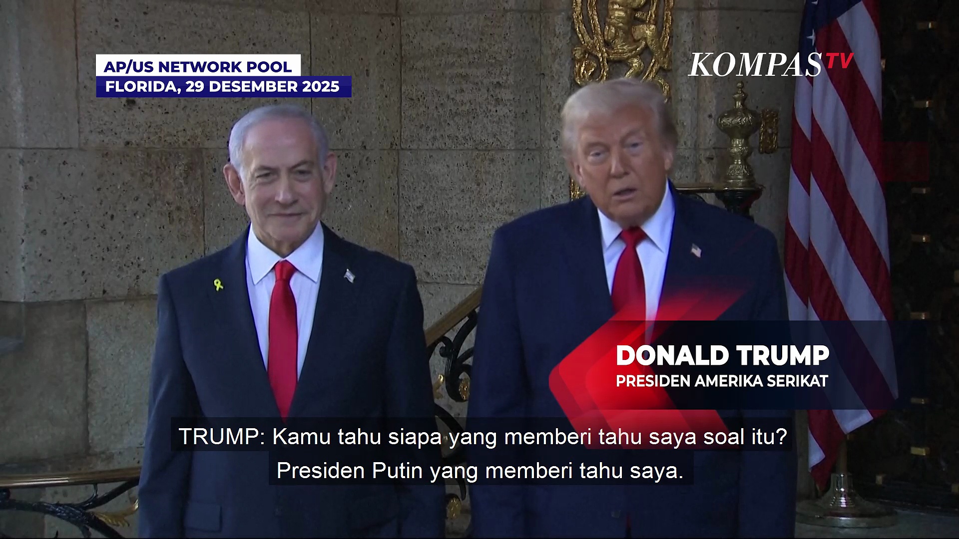 Donald Trump dapat kabar rumah Vladimir Putin diduga diserang Ukraina ...