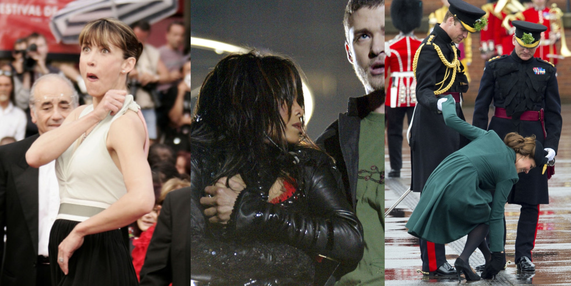 Memorable celebrity wardrobe mishaps