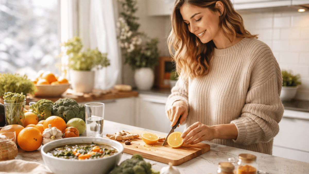Renforcer son système immunitaire en hiver : la routine simple en 4 ...