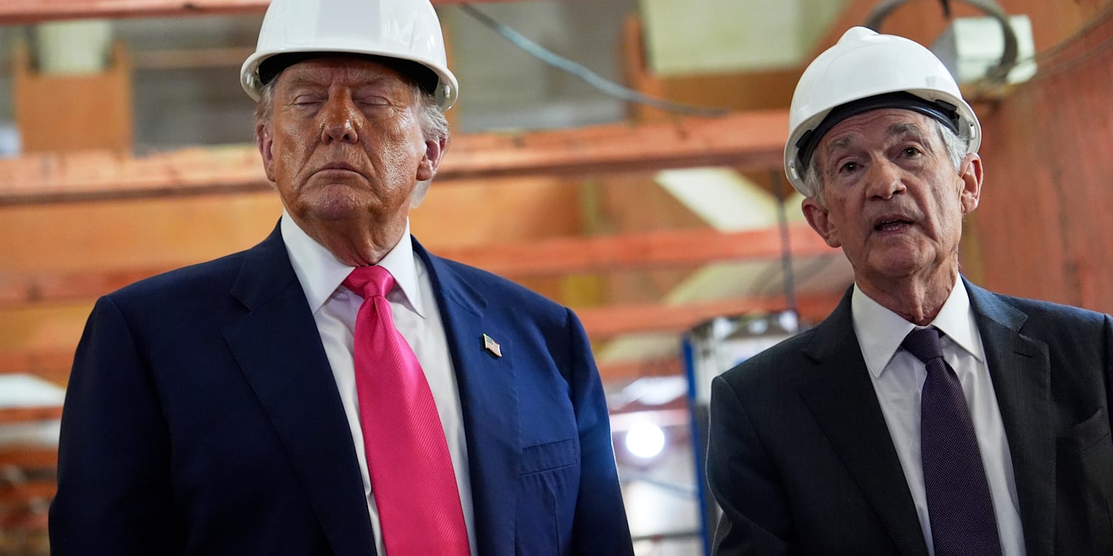 Trump om att sparka Fed-chefen: "Kanske gör det"