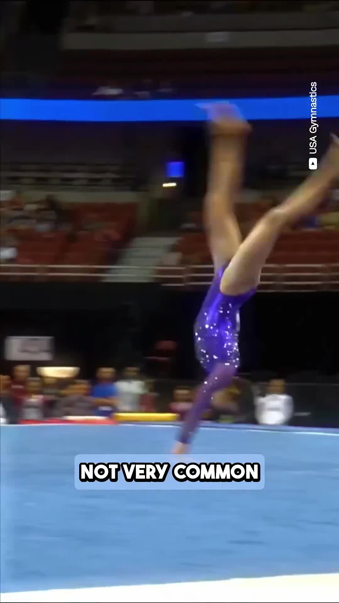 We need more forward tumbling!