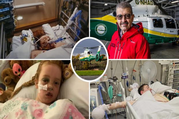 Air ambulance campaign hits £300k but charity warns of ‘rapidly closing ...