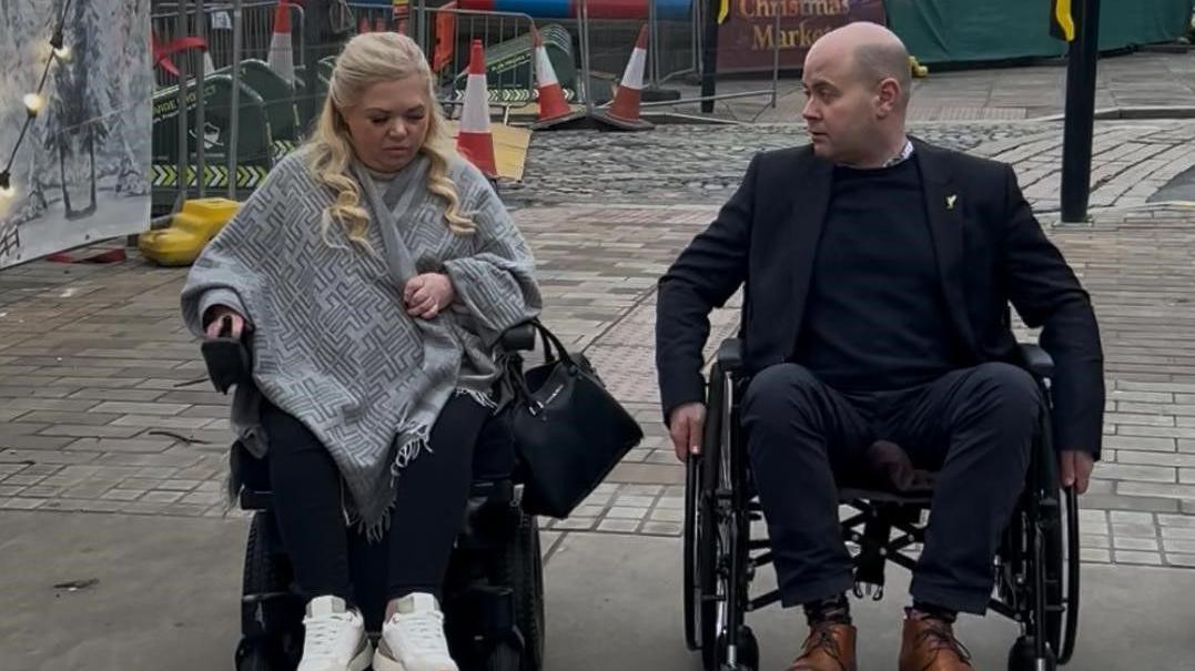 Using wheelchair gave me new view of market issues