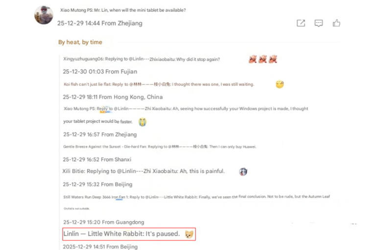 Honor says its compact tablets are on hold as the Pad X10 Pro surfaces