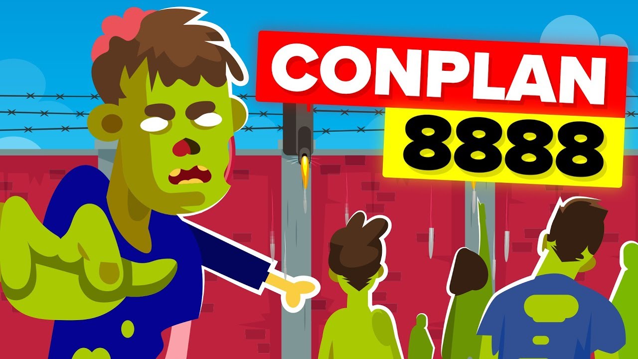 USA military actually has a zombie plan - this is it (Conplan 8888)