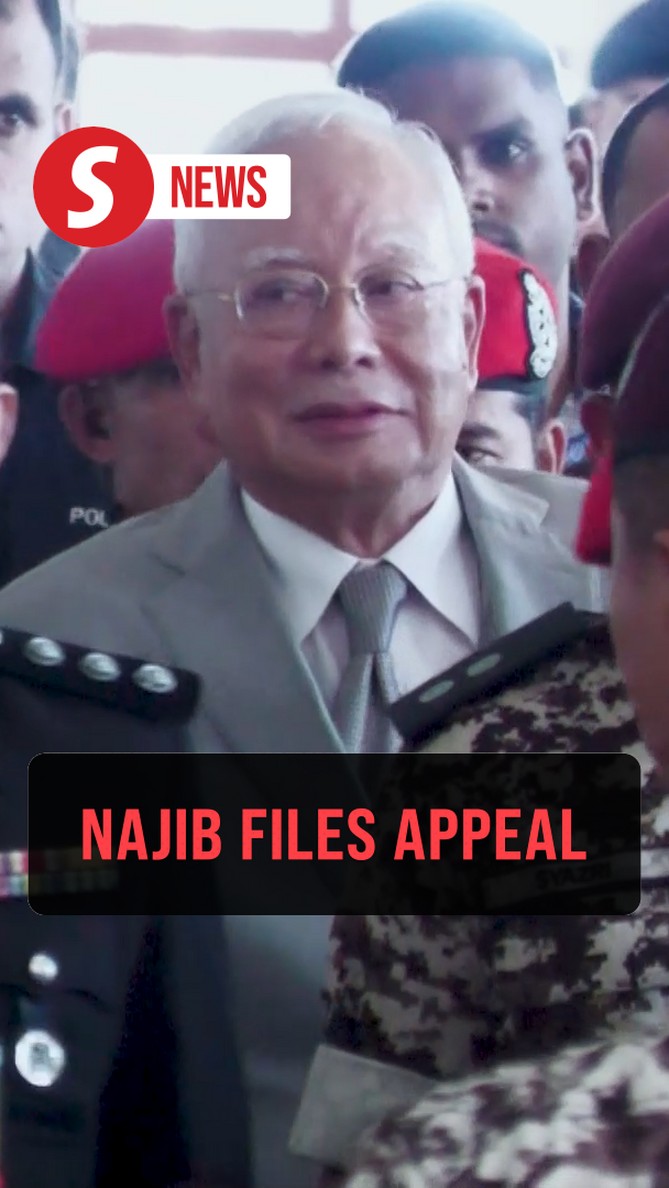 Najib files appeal against High Court’s dismissal of house arrest bid