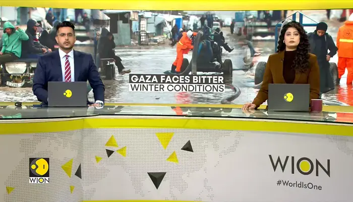 Gaza floods: Heavy rain worsens winter misery in Gaza leaving ...