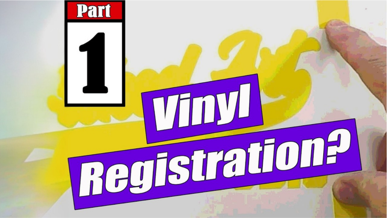 Airbrush tutorial: Register multiple vinyl paint masks part 1