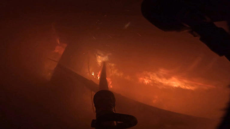 One person injured, animal found dead in house fire