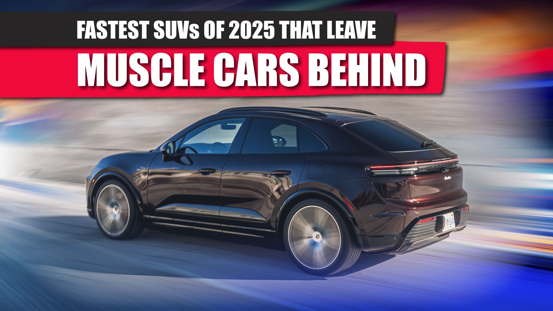 Fastest SUVs of 2025 that leave muscle cars behind