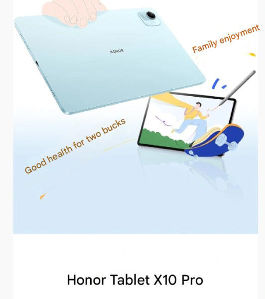 Honor says its compact tablets are on hold as the Pad X10 Pro surfaces
