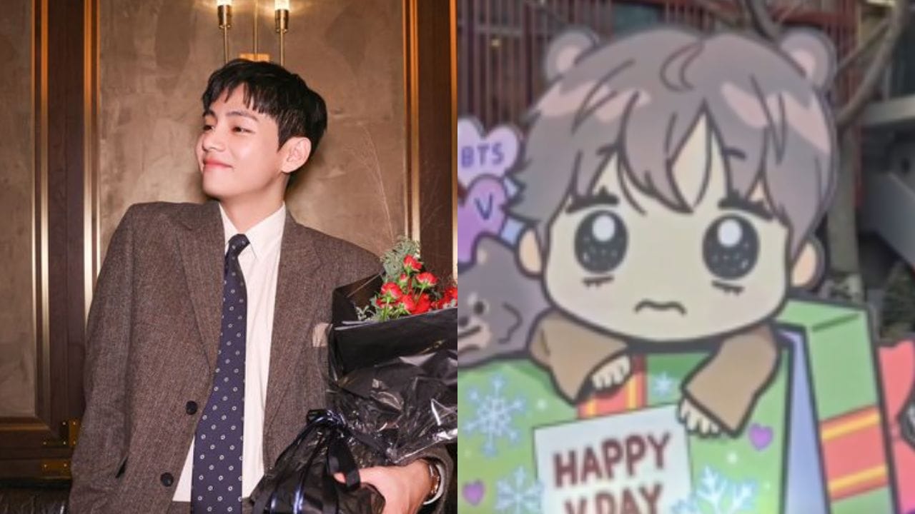 Giant dolls, subway ads and more: How are fans celebrating BTS V’s 30th ...